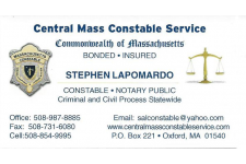 Central Mass Constable Service - MassLandlords.net