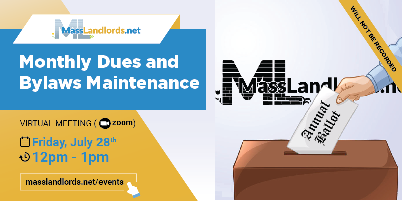 Statewide Virtual Meeting Fri Jul 28th: Monthly Dues and Bylaws ...