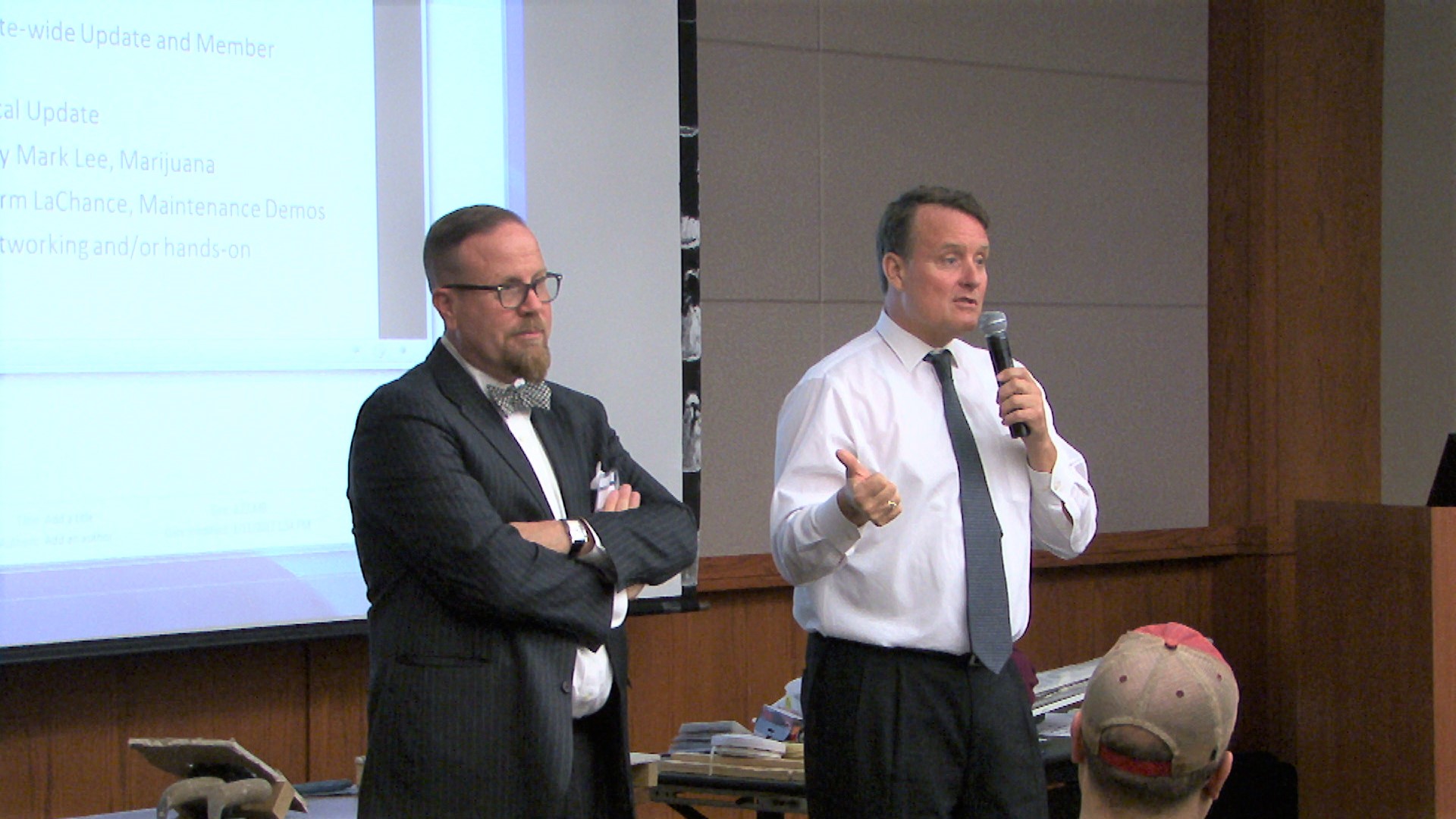 attorney mark lee, senator michael moore worcester networking event.jpg ...